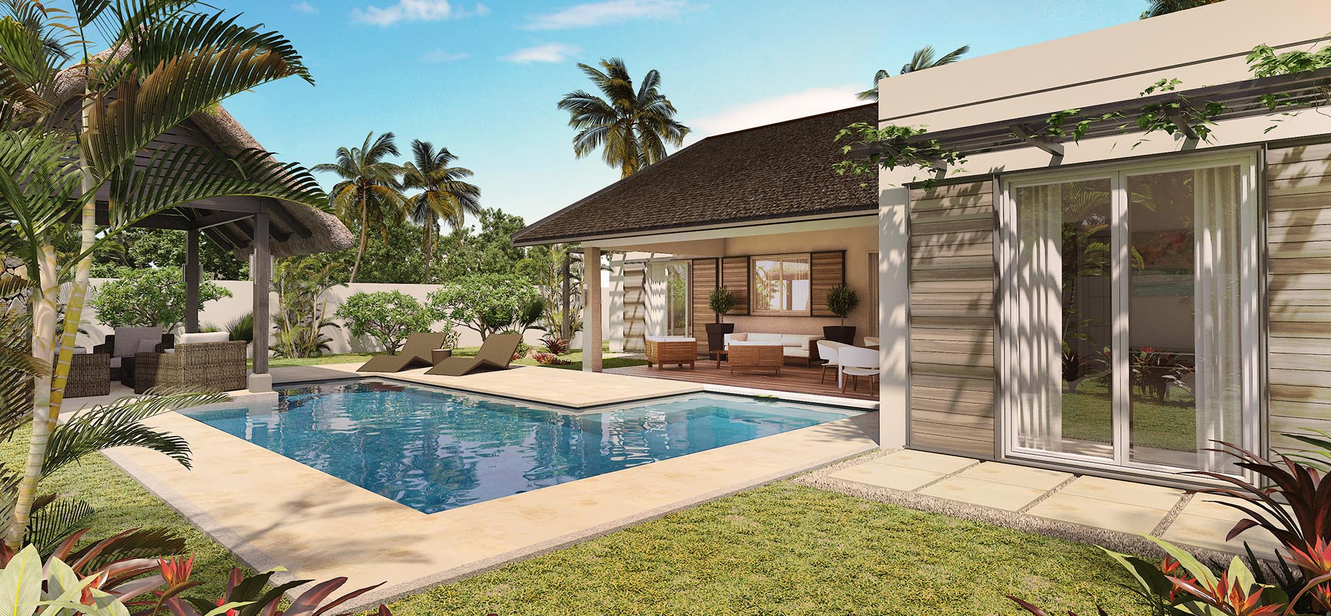 Luxury Villa "Villa H" for sale at Grand Baie │ Clos du Littoral Mauritius