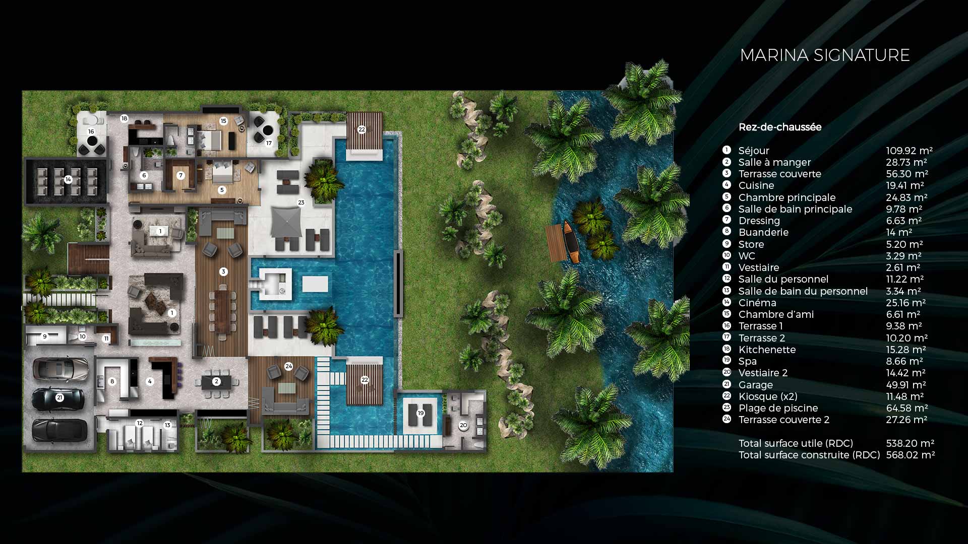 Cap Marina : Villa Marina Type Signature 1 | Immobilier Ile Maurice